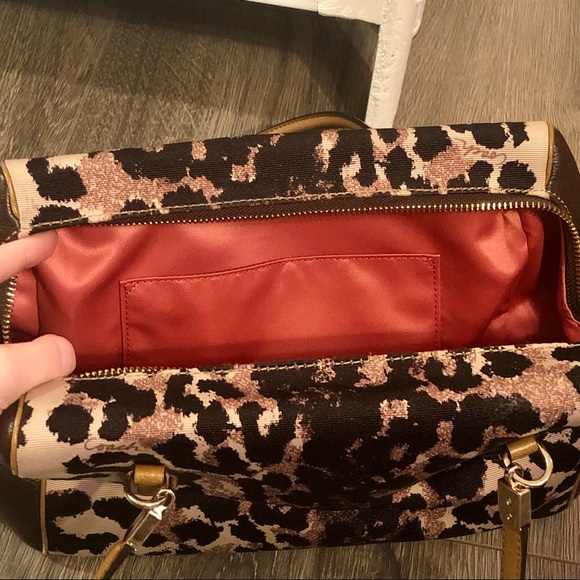 Coach | Bags | Coach Cheetah Print Silk Lining Handbag | Poshmark